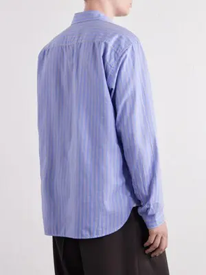 Oliver Peoples Mulvey Striped Cotton Shirt