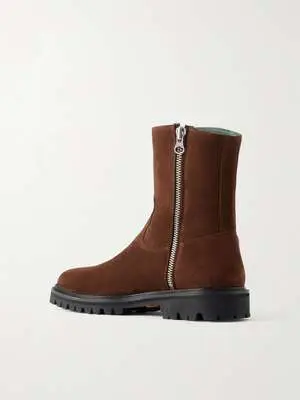 VINNY'S Moto Suede Boots