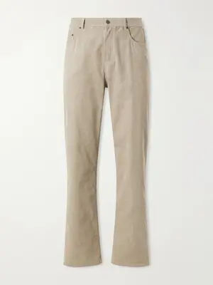 A.p.c. Fairfax Straight-leg Corduroy Jeans - Neutrals