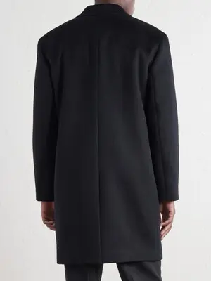 Mr P. Double-breasted Cashmere Coat
