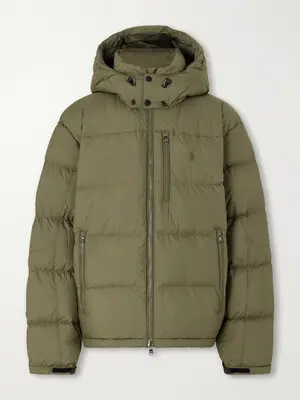 Polo Ralph Lauren Hooded Rip-stop Down Jacket - Green