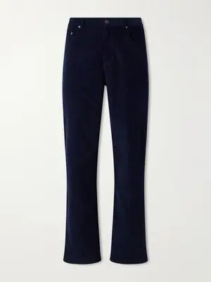 A.p.c. Fairfax Straight-leg Corduroy Jeans - Blue