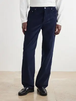 A.p.c. Fairfax Straight-leg Corduroy Jeans