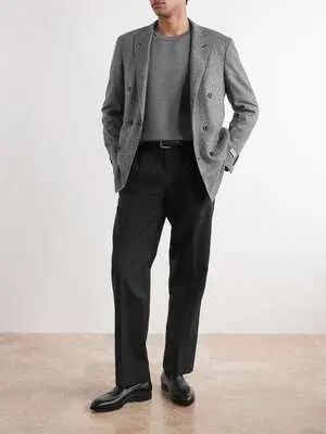 SLOWEAR Zanone Slim-fit Milano Stitch Virgin Wool Sweater