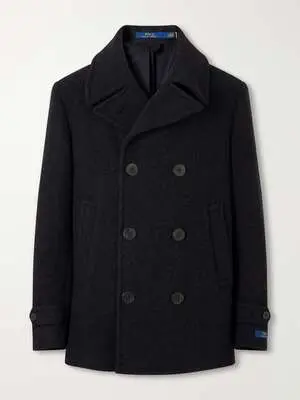 Polo Ralph Lauren Double-breasted Wool-blend Coat - Gray
