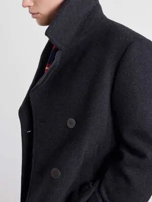 Polo Ralph Lauren Double-breasted Wool-blend Coat