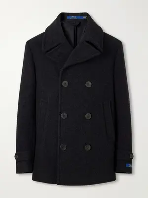 Polo Ralph Lauren Double-breasted Wool-blend Coat - Gray