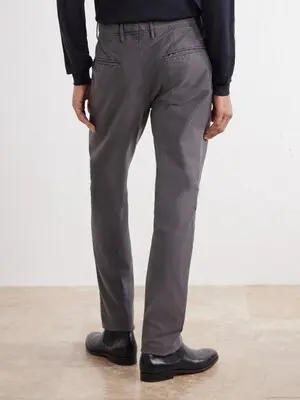 SLOWEAR Incotex Slim-fit Stretch-cotton Trousers