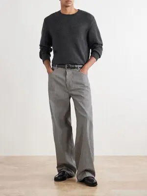 Officine Générale Merino Wool And Cashmere-blend Sweater
