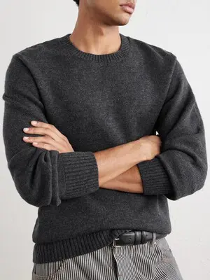 Officine Générale Merino Wool And Cashmere-blend Sweater
