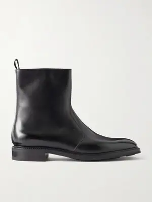 John Lobb Regi Leather Chelsea Boots - Black