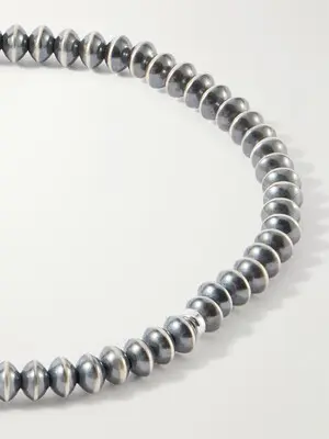MIKIA Sterling Silver Diamond And Desert Pearl Beaded Bracelet