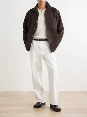 Nn07 Freddy Suede Shirt Jacket