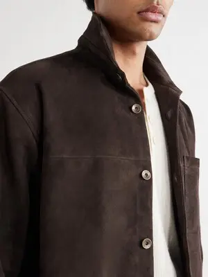 Nn07 Freddy Suede Shirt Jacket