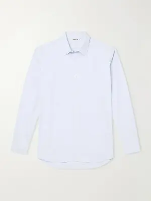 Auralee Finx Cotton-twill Shirt - Blue