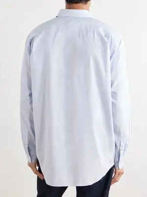 Auralee Finx Cotton-poplin Shirt