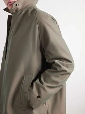 BEAMS Cotton-blend Gabardine Trench Coat