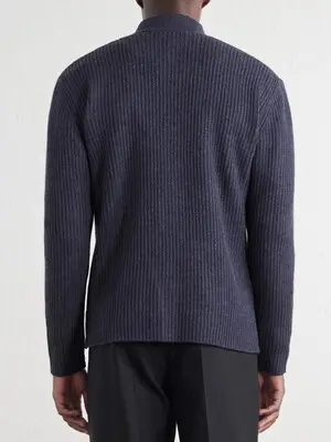 Inis Meáin Boatbuilder Wool And Linen-blend Cardigan