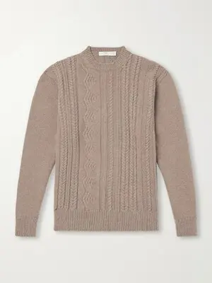 Inis Meáin Textured Wool Sweater - Neutrals