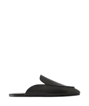 Auralee Leather Slippers