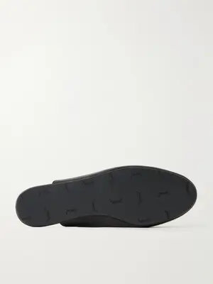 Auralee Leather Slippers