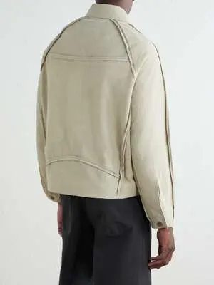 ADON Reverse Suede Blouson Jacket
