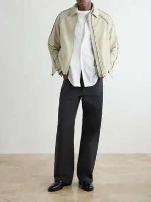 ADON Reverse Suede Blouson Jacket