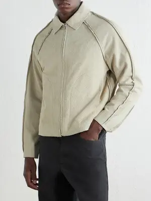ADON Reverse Suede Blouson Jacket