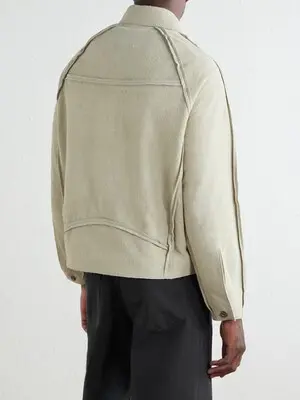ADON Reverse Suede Blouson Jacket