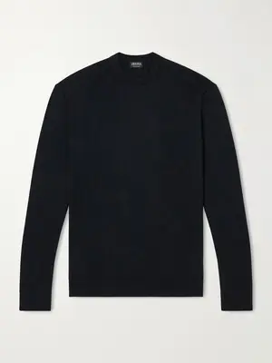 Zegna Cashmere Sweater - Black