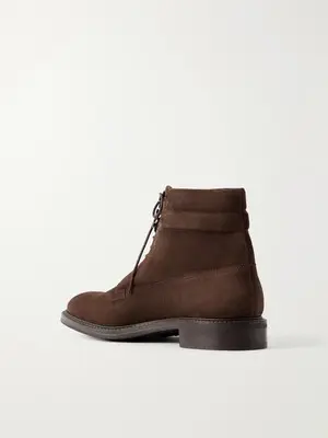 John Lobb Alder Suede Lace-up Boots