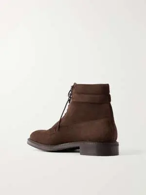 John Lobb Alder Suede Lace-up Boots