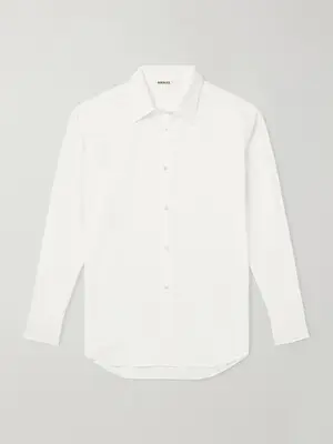 Auralee Finx Cotton-twill Shirt - White