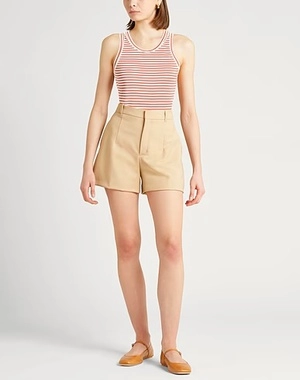 Brunello Cucinelli Striped Sleeveless Top