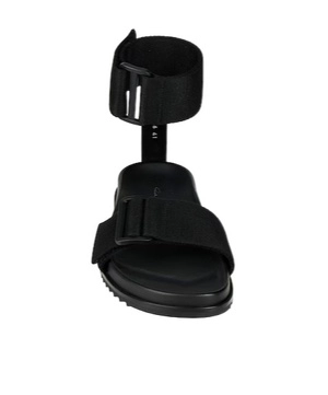 Rick Owens Simple Velcro Sandals - Black