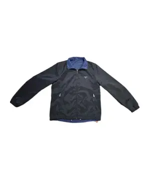 Prada Stand Collar Double-faced Jacket - Black