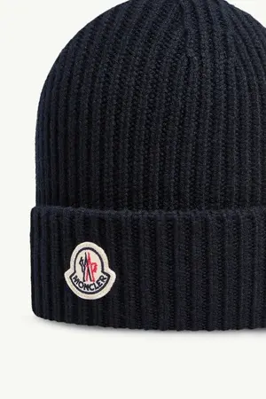 Moncler Wool Cashmere Beanie