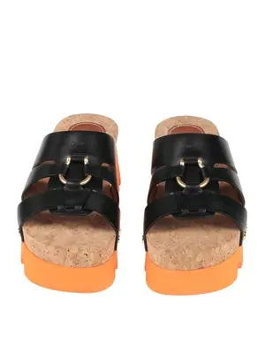 Chloé Metallic Leather Sandals