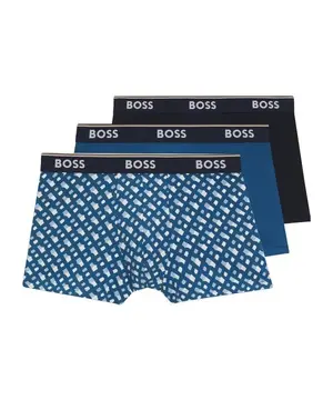 Hugo Boss Casual Boxer Briefs - Blue