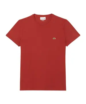 Lacoste Energetic Minimalist Shortsleeve Top - Red
