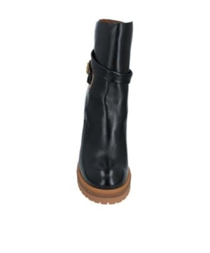 Chloé Buckle Round-toe Ankle Boots