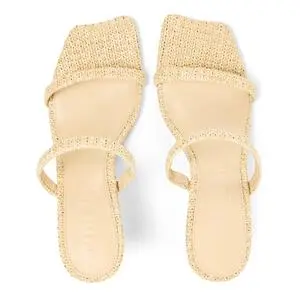 Cult Gaia Simple Mid-heeled Sandals