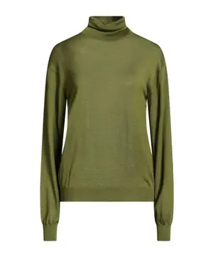 Saint Laurent Solid-color Turtleneck - Green