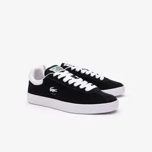 Lacoste Suede Crocodile Logo Trainers