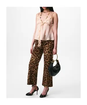 Chloé V-neck Thinstrap Camisole With Frills