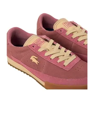 Lacoste Suede Low-top Trainers - Pink