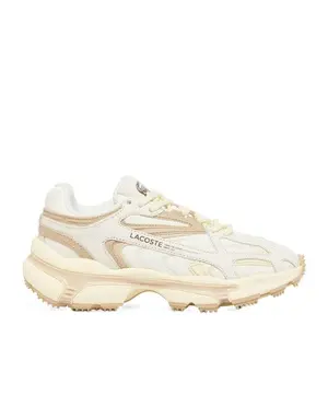 Lacoste Mesh Sports Shoes - White