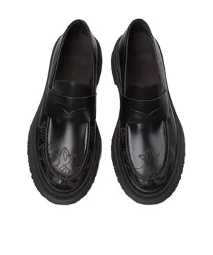 Camper Leather Moccasins