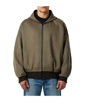 Fear Of God Hooded Baseball Jacket