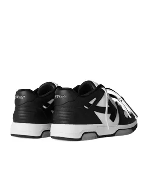 Off-White Out Of Office" Leather Sneakers - Black